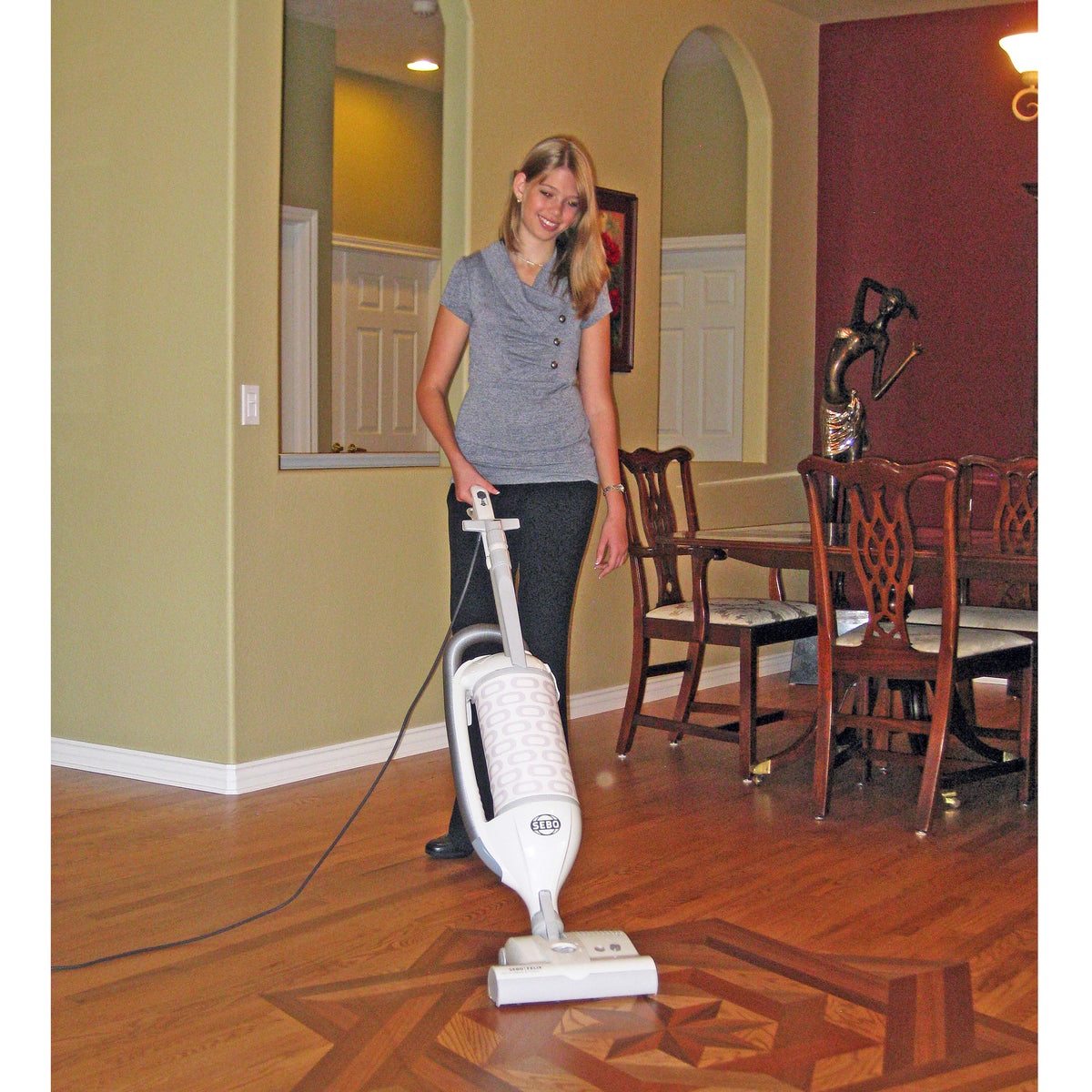Sebo Felix Premium white with power head. (White) – Brothers Sew and Vac